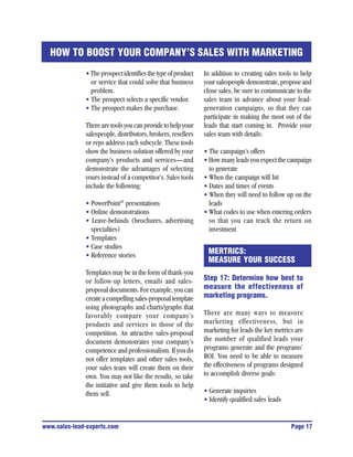 Boosting Sales | PDF