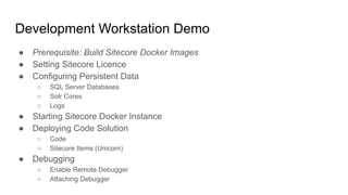 Boosting Sitecore Development With Sitecore Docker | PPT