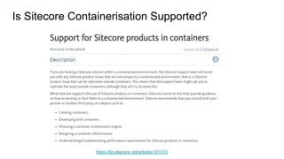 Boosting Sitecore Development With Sitecore Docker | PDF