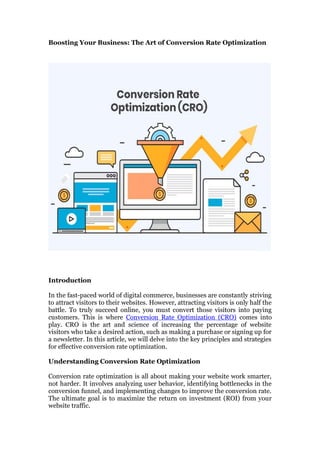 Boosting Your Business - The Art of Conversion Rate Optimization.pdf ...