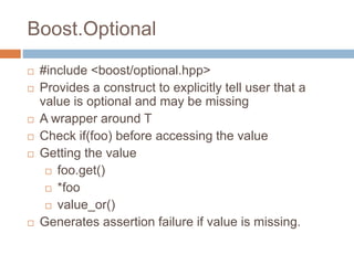 Boost introduction | PPTX