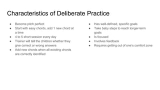 Boost learning with deliberate practice share | PPTX