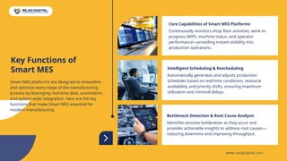 Smart MES for Manufacturing: Streamlined Shop Floor Scheduling ...