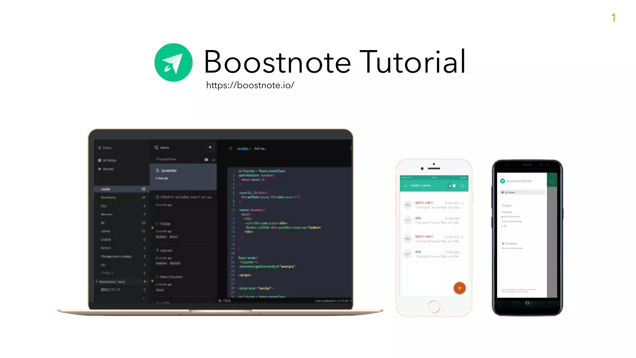 Boostnote Tutorial | PDF | Web Development | Internet