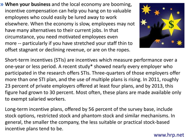 Boost Productivity with an Effective Incentive Compensation Plan | PPT ...