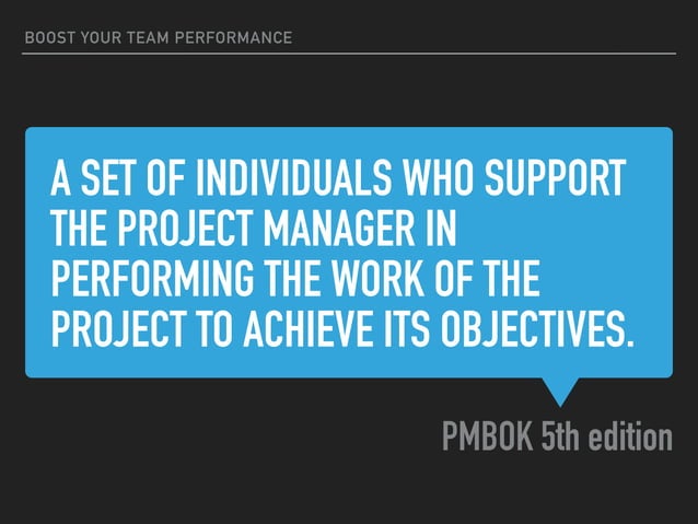 Boost your team performance | PPT