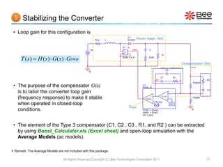 Concept Kit:PWM Boost Converter Transients Model | PPT