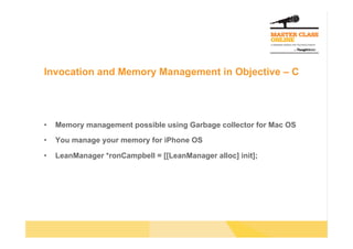 Bootstrapping iPhone Development | PPT