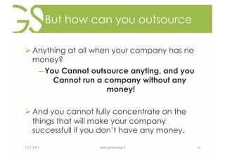 Greenstep Oy presentation @Boost Turku | PPT