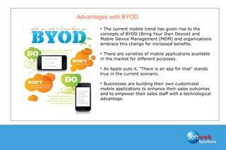 Boost up sales and increase revenue with enterprise mobile applications ...