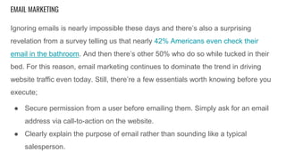 Boost web traffic without seo | PPTX