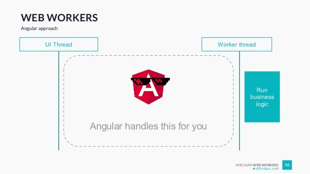Boost your angular app with web workers