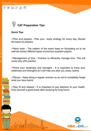 Boost your cat preperation ppt | PDF