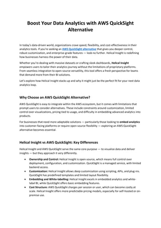 Boost Your Data Analytics with AWS QuickSight Alternative.pdf