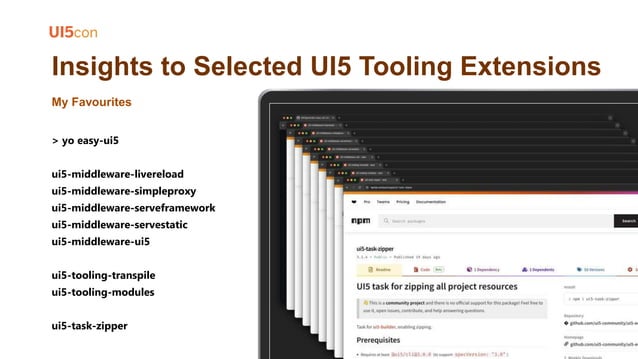 UI5con 2024 - Boost Your Development Experience with UI5 Tooling Extensions | PPT