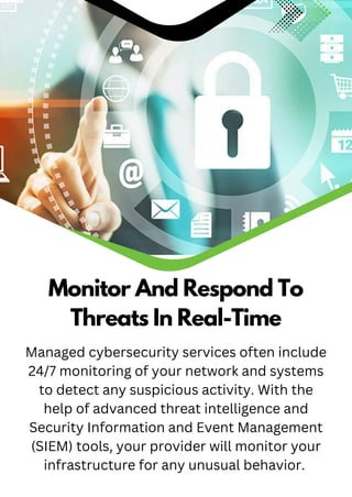 Boost Your IT Security With Professional Managed Cybersecurity Services | PDF