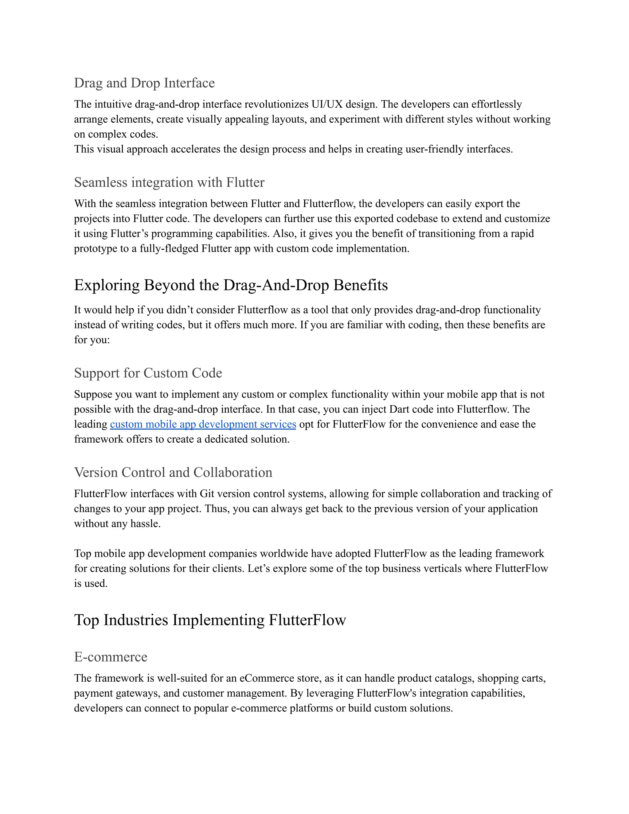 Boost Your Mobile App Development With Flutterflow.pdf | Programming Languages | Computing