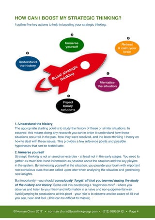 Boost your strategic thinking | PDF