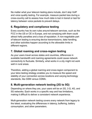 Boost Your Telecom Testing Strategy_ Steps to Achieve Seamless ...