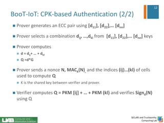 BooT-IoT: A Privacy-Aware Authentication Scheme for Secure ...
