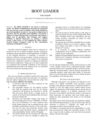 Boot loader | PDF