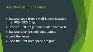 Boot process | PPTX