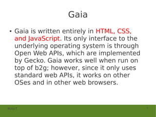 Boot to Gecko Introduction | PDF | Operating Systems | Computer ...