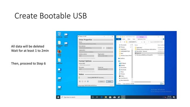 Bootable-USB.pptx | Operating Systems | Computer Software and Applications