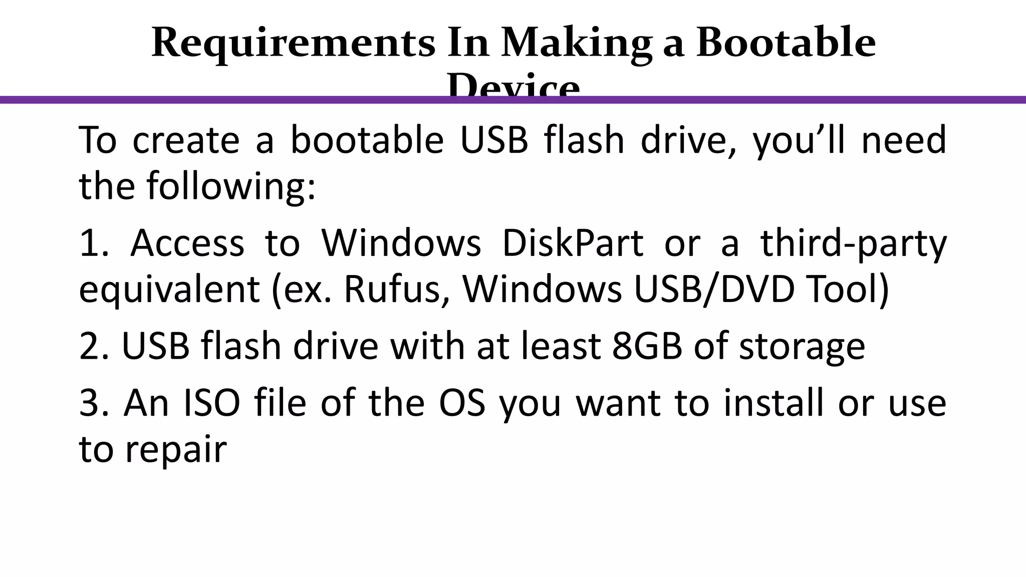 Bootable Installer Preparation .pptx