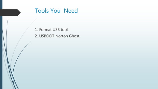 Bootable usb norton ghost by Hammad khokhar | PPTX | Operating Systems ...