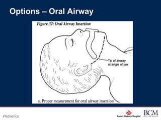 2013 Pediatric Fellows Boot Camp_Adjuncts BMV & LMA | PPT