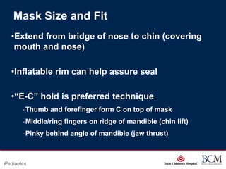 2013 Pediatric Fellows Boot Camp_Adjuncts BMV & LMA | PPT