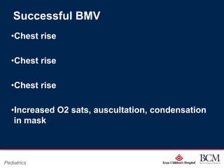 2013 Pediatric Fellows Boot Camp_Adjuncts BMV & LMA | PPT