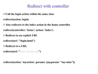 Grails Controllers | PPT