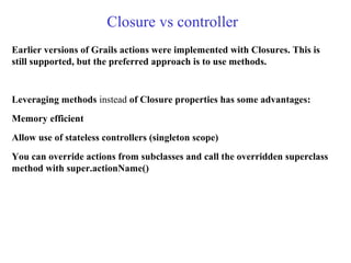 Grails Controllers | PPT