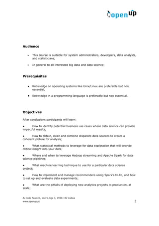 Bootcamp Data Science using Cloudera | PDF | Databases | Computer Software and Applications