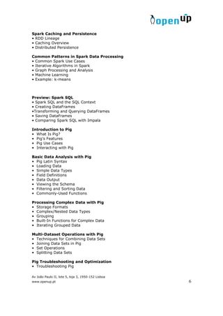 Bootcamp Data Science using Cloudera | PDF | Databases | Computer Software and Applications