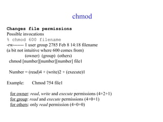 Bootcamp linux commands | PPT