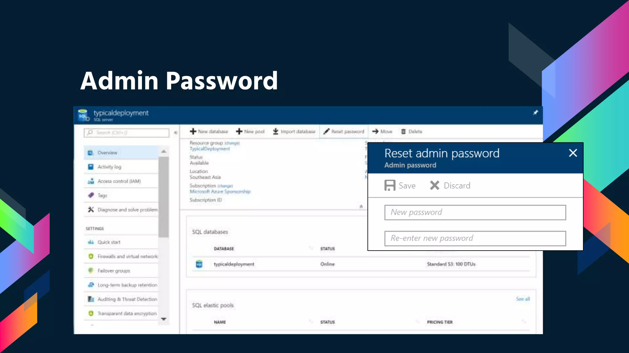 Secure Azure Deployment Patterns Ppt