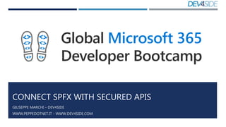 Calling APIs with SharePoint Framework | PPT