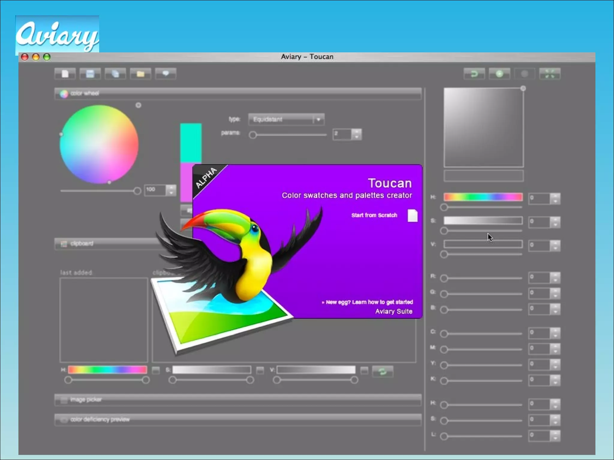 A.viary.com - Toucan, the Palette Tool | PPT