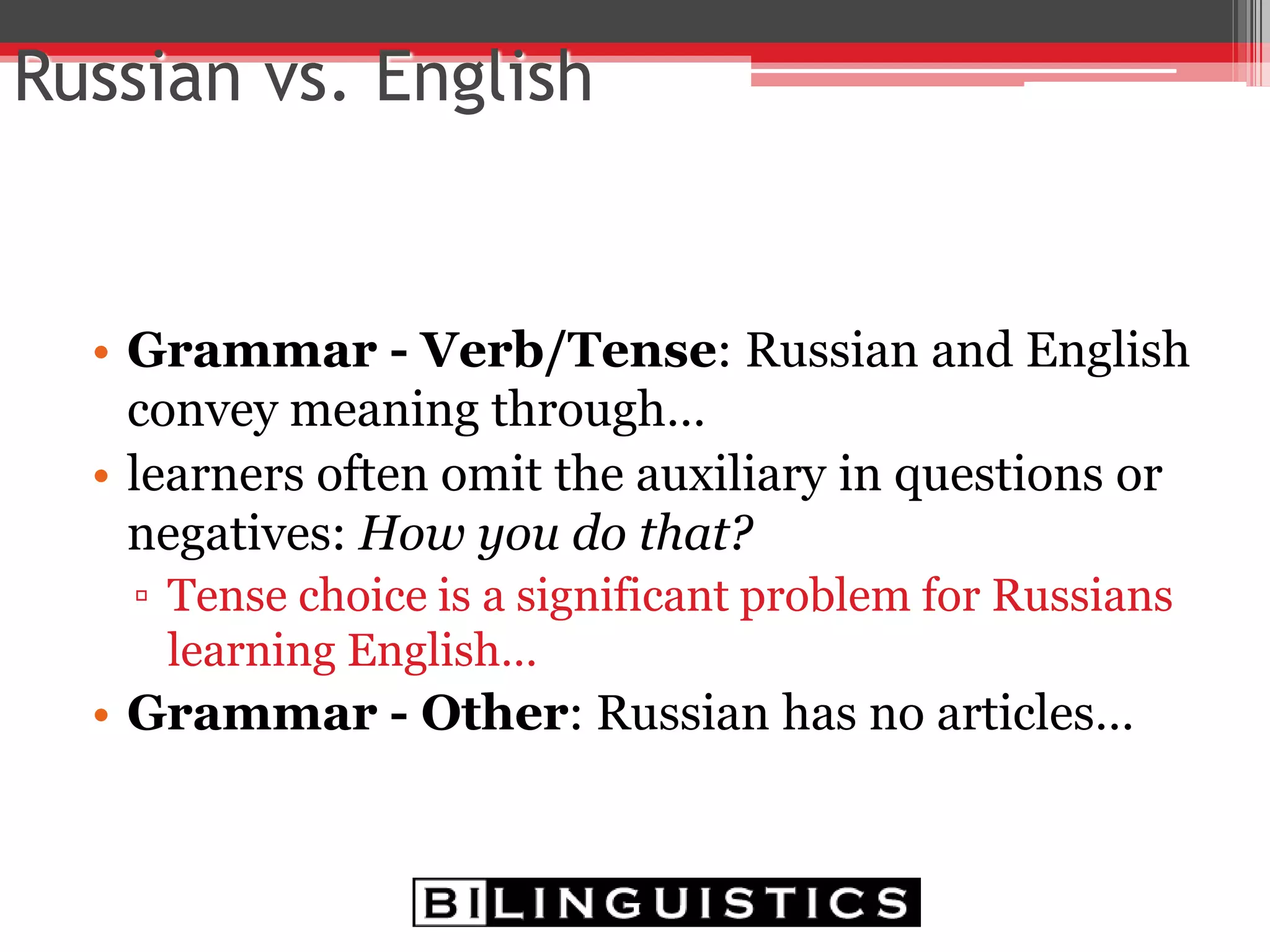 Difference vs. Disorder: Language Development in Culturally and ...