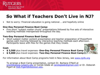 Boot camp methodology and impact evaluation neafcs-09-11 | PDF