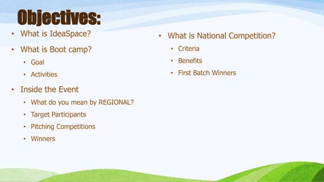 Bootcamp presentation | PPTX