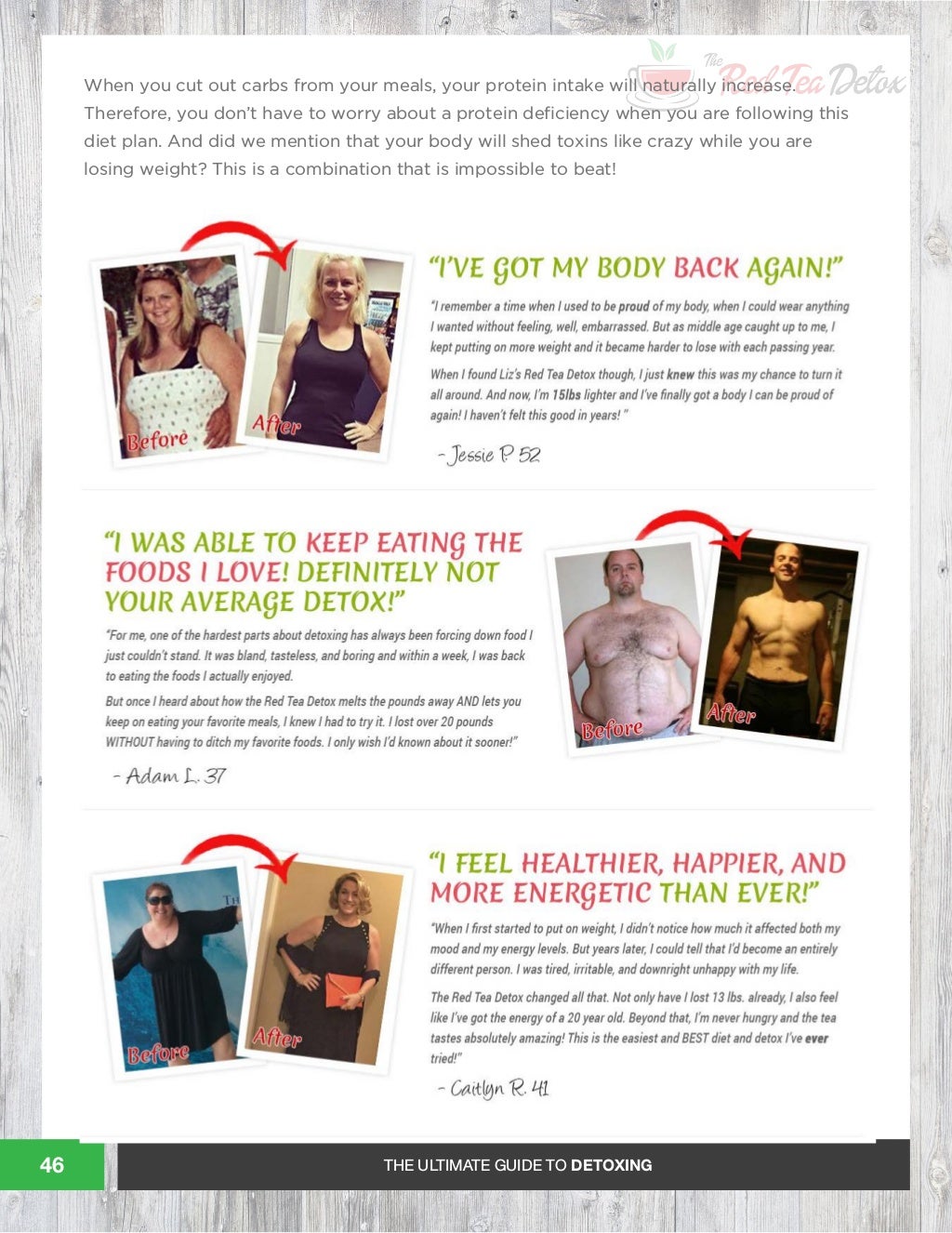 Bootea 14 Day Teatox Before And After