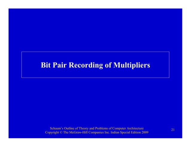 Booth and bit pair encoding | PDF | Computing | Technology & Computing