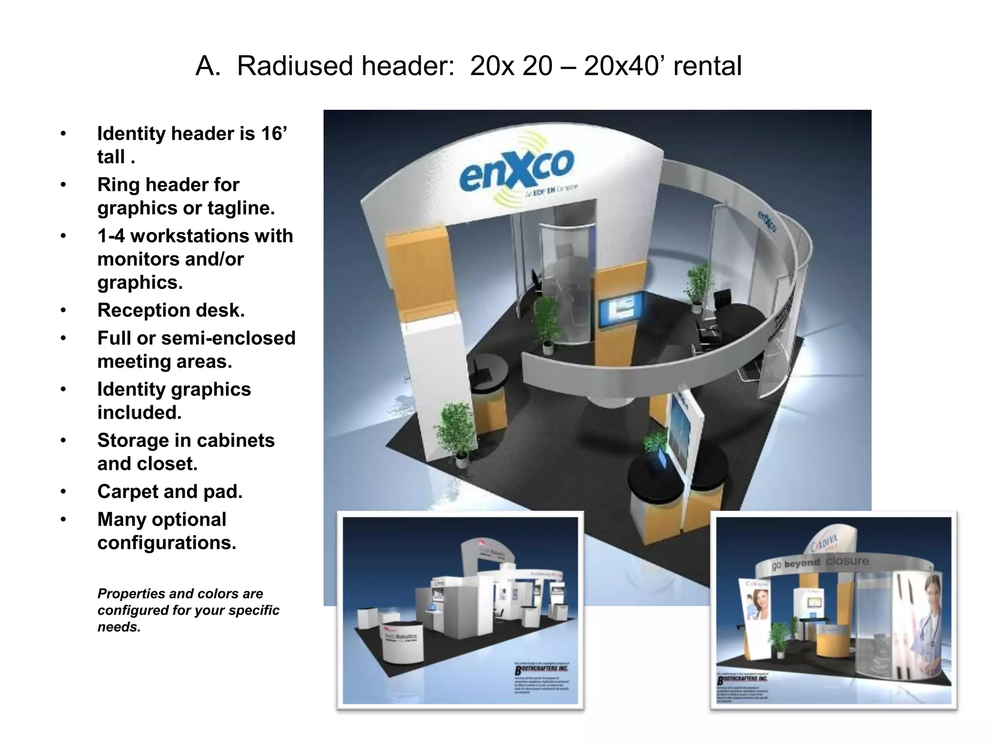 Boothcrafters exhibit and trade show booth rental samples 1 13 | PPT