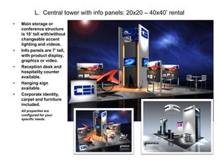 Boothcrafters exhibit and trade show booth rental samples 1 13 | PPT