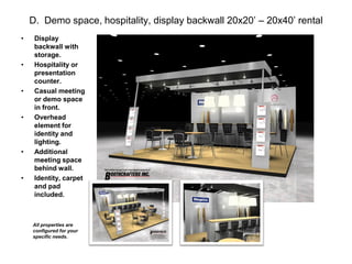 Boothcrafters exhibit and trade show booth rental samples 1 13 | PPT