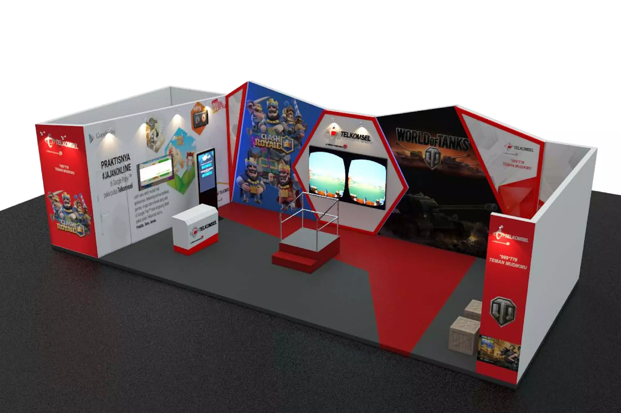 Booth Design Portfolio | PDF | Business Expos & Conferences | Events